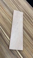 China Non Toxic Fireproof PVC Film Coated Solid Wood Skirting for sale