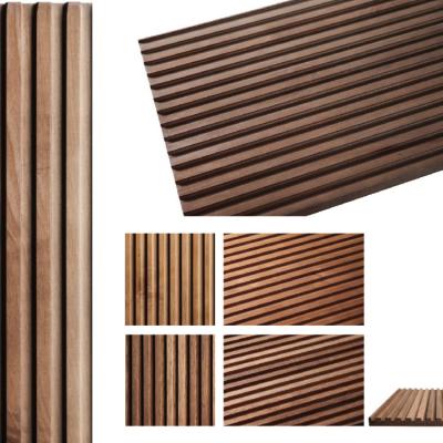 China Exhibition Embossed MDF 3D Wall Panels Wear Resist for sale