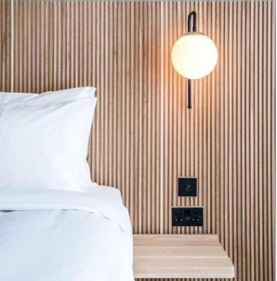 China Integrated MDF Wall Panels With Natural Wood Pattern for sale