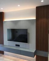 China WPC Wall Cladding Waterproof Various Decor Flim Colors Easy To Assemble for sale