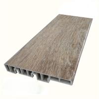 China 100mm SPC Skirting Inert Resistant High Intensity For Supermarket for sale