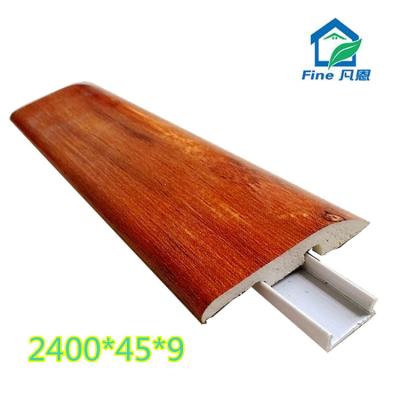 China WPC 45mm Reducer Laminate Fire Retardant Inert Resistant For Public Place for sale