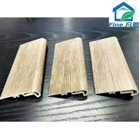 China SPC Stair Nose B 72mm Flooring For Furniture Decoration Fireproof Aging Retardant for sale
