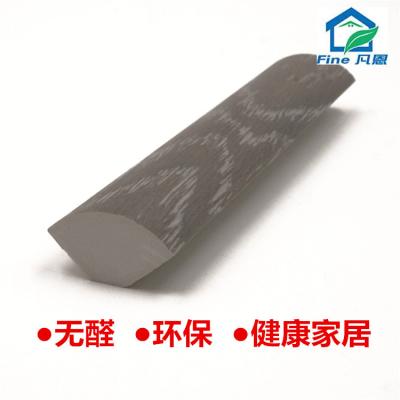China WPC Quarter Round 4mm Smooth Surface Aging Resistant Waterproof For Public Places for sale