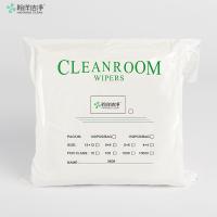 China 100% Microfiber Cleanroom Wipes 9x9 Inch Class 1000 Sterilized Vacuum Packed for sale