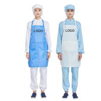 China Custom Print Waterproof Polyester Apron 110x80cm for Chef Kitchen Sublimation for sale