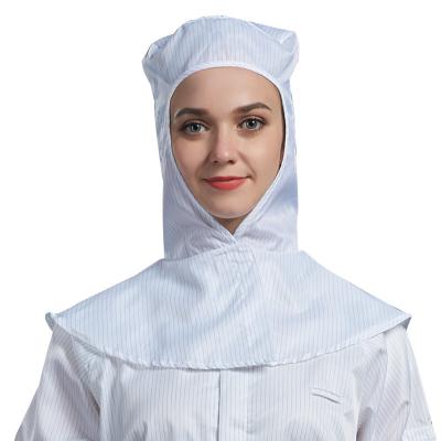 China Mesh Breathable Dustproof Antistatic ESD Hat For Factory Workshop Cleanroom for sale
