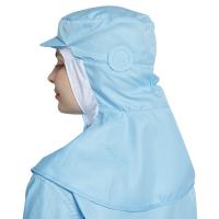 China Breathable Dustproof Food Processing Hat One Size Fits All Polyester Cotton Netting for Workshop for sale