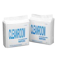 China 100 Microfiber Cleanroom Wiper 9x9 Inch Class 1000 Lint Free Laser Sealed for sale