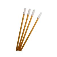 China Disposable Rectangular Flat Lint Free Swab Polyurethane Foam Tip Cleaning Swab For Solvent Printer Head for sale