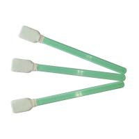 China Rectangle Head Industrial Cleanroom Foam Swab For Printer Head Cleaning for sale