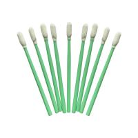 China Rectangle Head Industrial Cleanroom Foam Swab For Printer Head Cleaning for sale