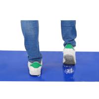 China H-1201 Cleanroom Sticky Mat 30-Layer PE Film with ≥95% Dust Removal and 45×90cm/60×90cm/65×115cm Sizes for sale