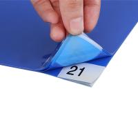 China H-1201 Cleanroom Sticky Mat 30-Layer PE Film with ≥95% Dust Removal and 45×90cm/60×90cm/65×115cm Sizes for sale