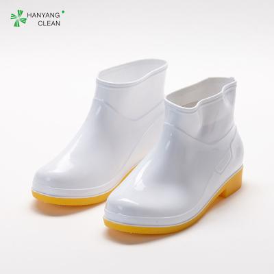 China HANYANG H-3542 PVC Safety Shoes Waterproof Oil Resistant Slip Resistant 12cm Boot Height for Food Processing for sale