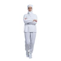 China Cleanroom ESD Hooded Underwear 100% Polyester Pongee 10e6-10e9 Ohm S to 4XL for sale