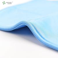 China GMP Cleanroom Microfiber Wipers 30cm x 30cm Lint-Free Autoclavable for Pharmaceutical Electronics for sale