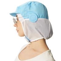 China Polyester Cotton Mesh Food Industry Cap Dustproof Workshop Hat One Size 400pcs Box for sale