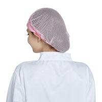 China Polyester Cotton Mesh Hat for Food Industry Adjustable Rope One Size Fits All for sale