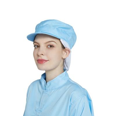 China Lightweight Polyester-Cotton Food Processing Hat One Size Fits All for Food Factory Workshop for sale