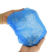 China Latex Free Disposable Hair Net PP Nonwoven 21g for Food Industry Cleanroom for sale