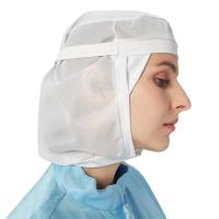 China Polyester Cotton Food Processing Cap Breathable Dustproof Workshop Cap for Cleanroom Hospital Food Factory for sale