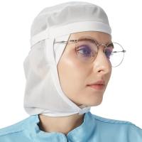 China Polyester Cotton Food Processing Cap Breathable Dustproof Workshop Cap for Cleanroom Hospital Food Factory for sale