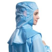 China Polyester-Cotton Cleanroom ESD Hat One Size Fits All for Kitchen and Workshop Use for sale