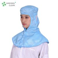China Anti-static Shawl Hood Polyester Conductive Fibers Cleanroom Use One Size Fits All Custom Colors for sale