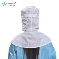 China Anti-static Shawl Hood Polyester Conductive Fibers Cleanroom Use One Size Fits All Custom Colors for sale