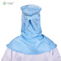 China Anti-static Shawl Hood Polyester Conductive Fibers Cleanroom Use One Size Fits All Custom Colors for sale