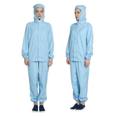 China Breathable Dust-Free Anti Static Garments for Fast Food Processing Industry Workwear Uniforms 27.5x33x3 cm for sale