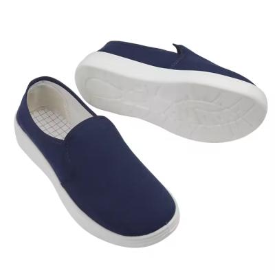 China Anti Static ESD Shoes Unisex Breathable Lining Cushioned Insole Anti-Slip Rubber Sole Cleanroom Safety 100 Pair for sale