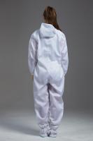 China Anti Static ESD Autoclavable Cleanroom Hooded Coverall with Shoes Cover Class 100 for sale