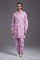 China Class 100 Clean Room Coveralls Non Toxic No Radiation S-5XL Size 108gsm for sale