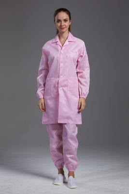 China Class 100 Clean Room Coveralls Non Toxic No Radiation S-5XL Size 108gsm for sale