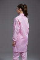 China Class 100 Clean Room Coveralls Non Toxic No Radiation S-5XL Size 108gsm for sale