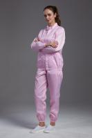 China Clean Room Suit Anti Static ESD Protective Clothing 98% Polyester 2% Conduct Fiber Unisex for sale