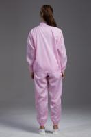 China Clean Room Suit Anti Static ESD Protective Clothing 98% Polyester 2% Conduct Fiber Unisex for sale