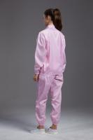 China Clean Room Suit Anti Static ESD Protective Clothing 98% Polyester 2% Conduct Fiber Unisex for sale