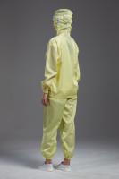 China ESD Clean Room Garments Anti Static Workwear Gown 108gsm Polyester for SMT Workshop for sale