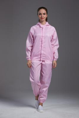 China Anti-Static ESD Garment for SMT Workshop - 0.36kg Weight, 108g/m GSM, 100+ Wash Cycles, Clean Room Compliant for sale