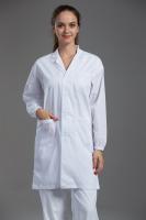 China ESD Anti Static Garment Reusable Gown 108g/m SMT Workshop Cleanroom Clothing for sale