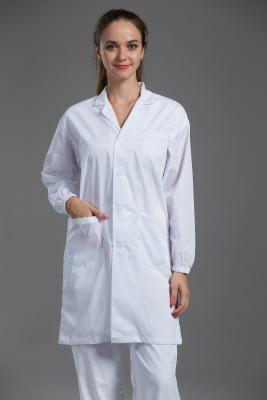China ESD Anti Static Garment Reusable Gown 108g/m SMT Workshop Cleanroom Clothing for sale
