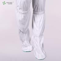 China ESD Anti-Static Soft Boot Socks 35-46 EU Size with 10^6-10^7 Ohm Resistance for Cleanroom Applications for sale
