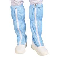 China Rubber ESD Cleanroom Sterile Safety Boot - 398g/pair Weight, 150+ Wash Cycles, Anti-Static PU Sole for sale