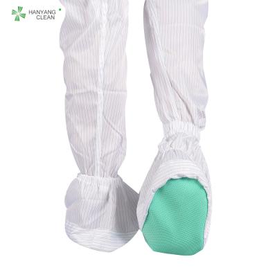 China H-3501 ESD Shoe Covers 30cm x 40cm Reusable Anti-Static Cleanroom Footwear with 121°C Sterilization Resistance for sale