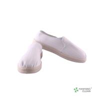 China ESD Cleanroom Safety Shoes 10⁶-10⁷ Ohm Resistance EU 35-46 US 5-11.5 Sizes Antistatic PVC Sole for sale
