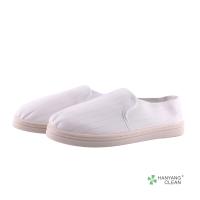 China ESD Cleanroom Safety Shoes 10⁶-10⁷ Ohm Resistance EU 35-46 US 5-11.5 Sizes Antistatic PVC Sole for sale