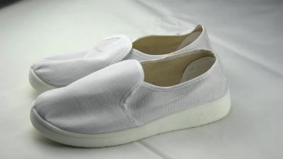 China ESD Safety Work Shoes PU Sole Cleanroom Antistatic Size 35-46 EN 61340 for sale